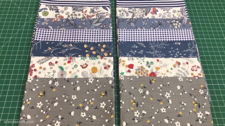 Fat Quarter Quilt Tutorial - Alanda Craft